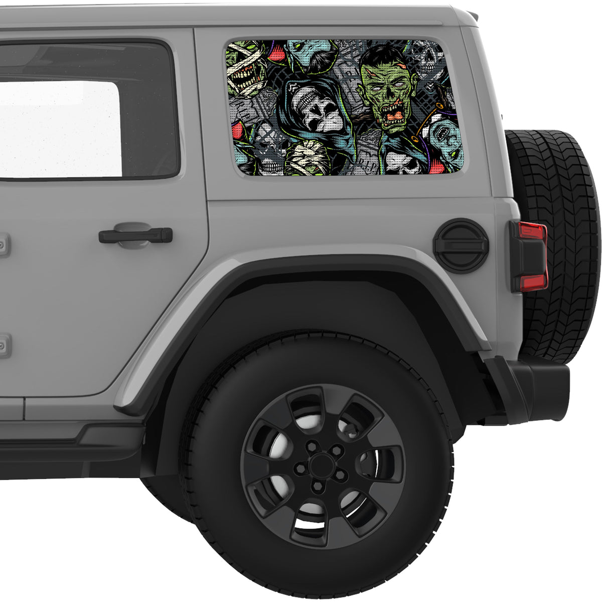 grim reaper window decal