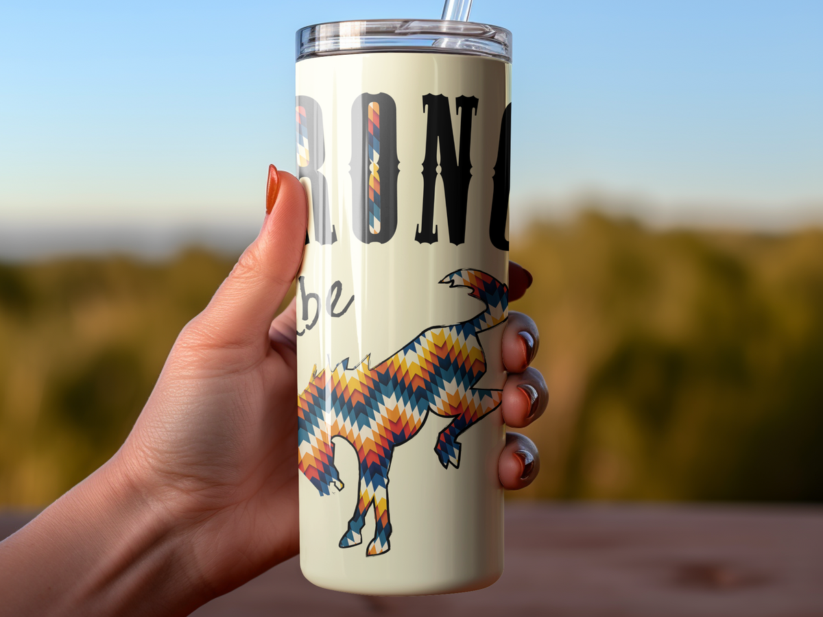 BRONCO BABE 20 OZ TUMBLER – Four Wheel Covers
