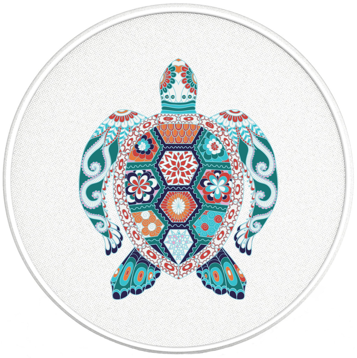 Colorful Turtle Tire Cover For Jeep Wrangler| Four Wheel Covers