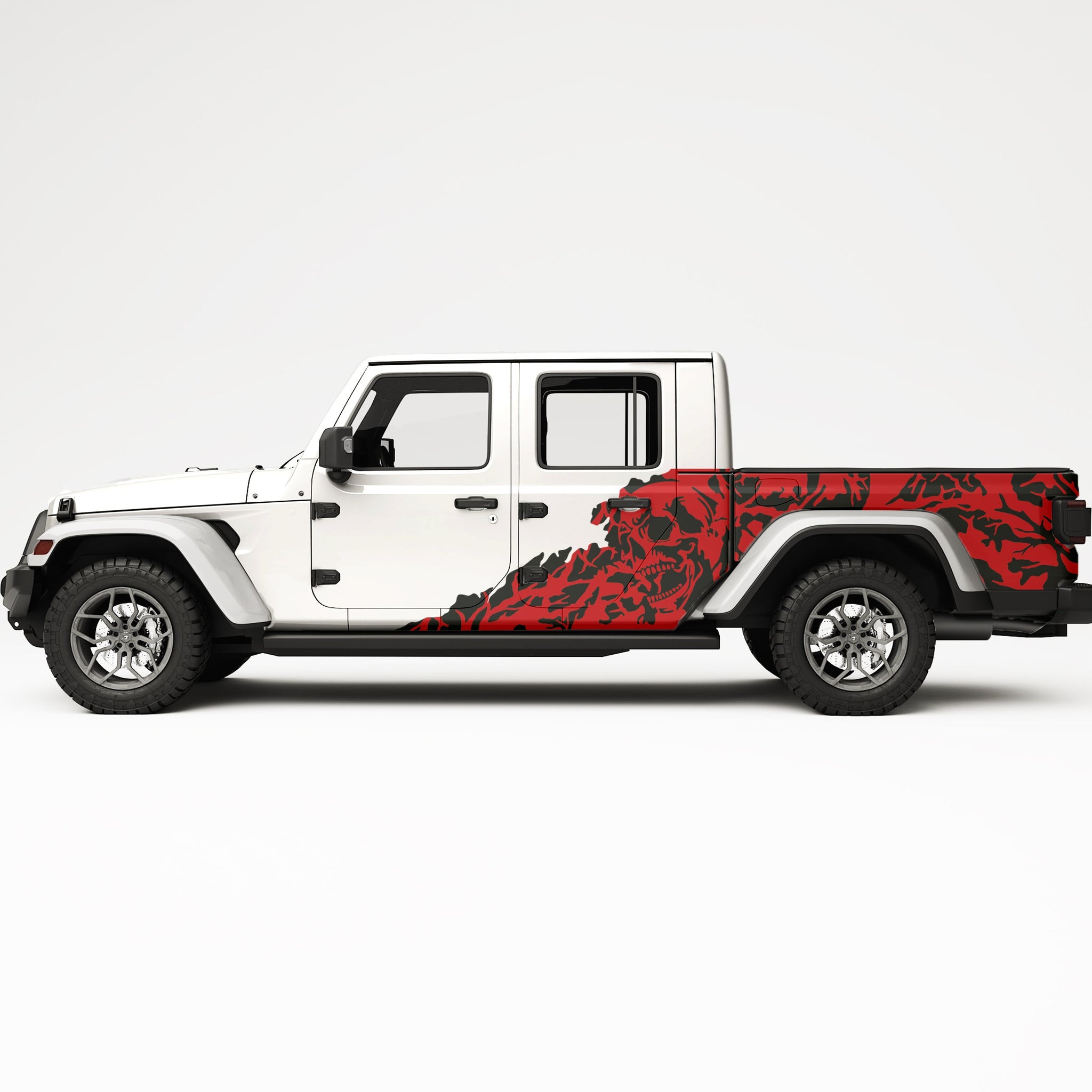 Nightmare Side Graphics Side Graphic Decal For Jeep Gladiator| Four ...