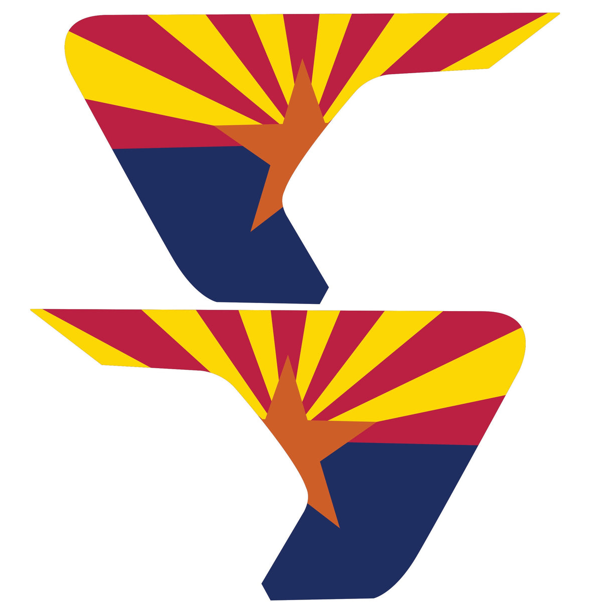 Arizona State Flag Fender Vent Decal For 2018+ Jeep Wrangler ...